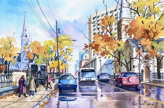 Two Cathedrals-Now– 14 Bells Fine Art Gallery