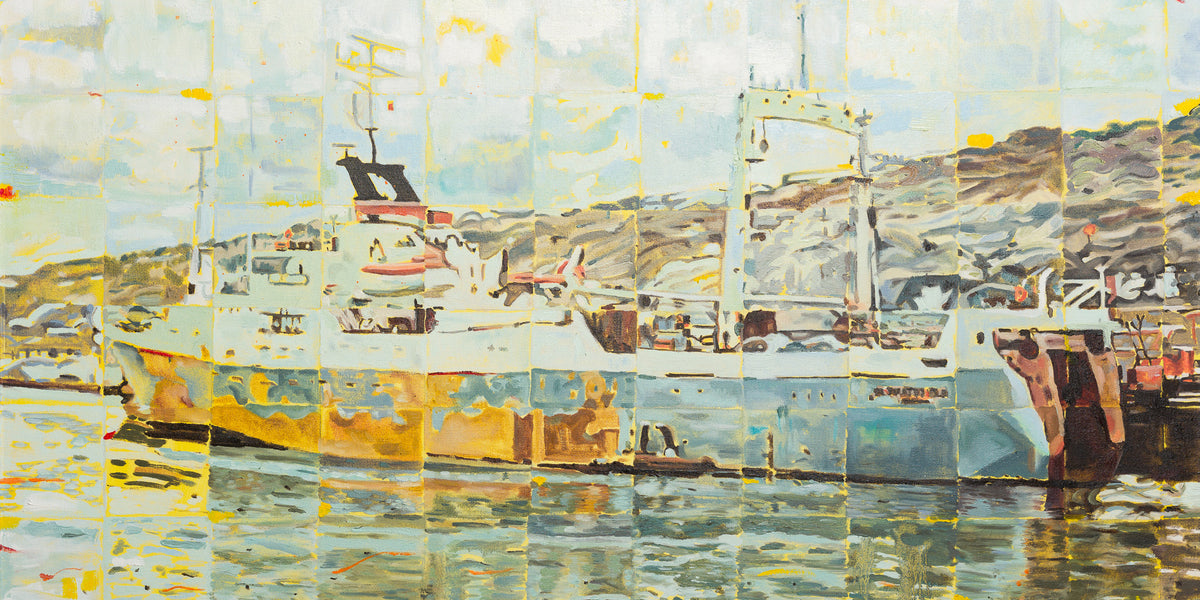 Newfoundland Fishing Trawler– 14 Bells Fine Art Gallery